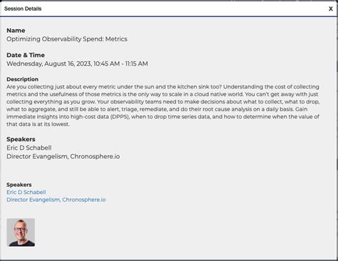 Eric D Schabell Dataops Day 2023 Optimizing Observability Spend Metrics Accepted
