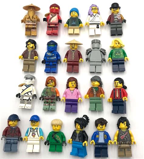 Lego New Ninja Minifigures From Ninjago City Gardens 71741 Set You Pick