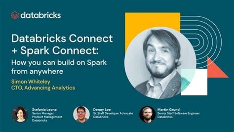Databricks Connect Spark Connect How You Can Build On Spark From