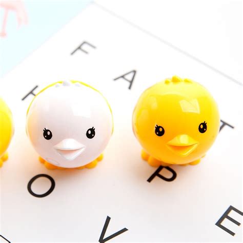 Mini Cute Chicken Shape Pencil Sharpener Single Ho Vicedeal