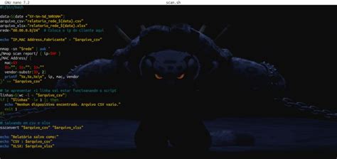 Linux Cybersecurity Networking Shellscript Automation Networkreport Bashscript Nmap