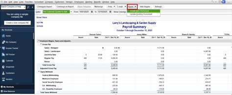 Payroll Summary Reports