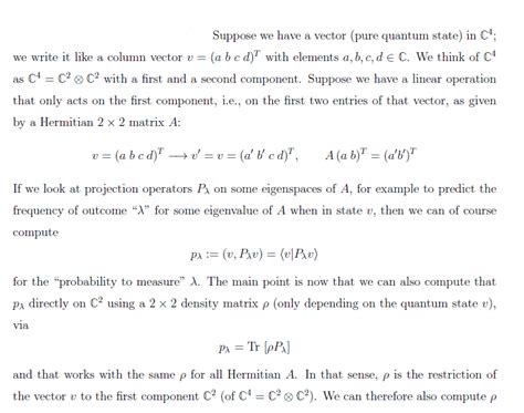 Density Matrix Quantum Why Does Qiskit S Density Matrix Output Obscure