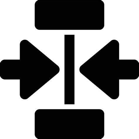 Center Alignment Align Center Horizontal Alignment Glyph Solid Icon 59379507 Vector Art At