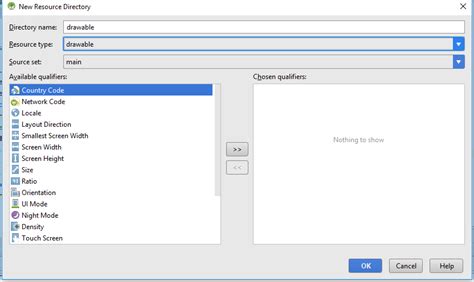 Android Studio Does Not Create Drawable Folder Density Wise Stack