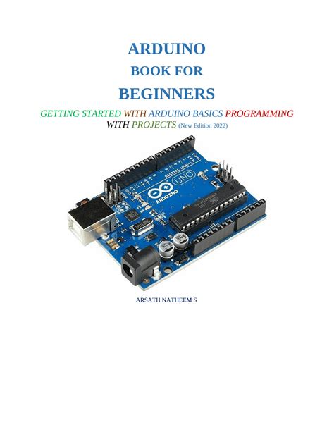Solution Arduino Book For Beginners Getting Started With Arduino And Basic Programming With
