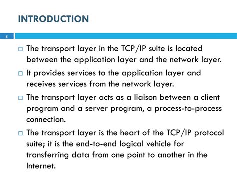 Dcn 5th Ed Slides Ch24 Transport Layer Protocols Pdf Computer