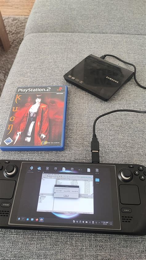 Digitization Of My Ps2 Game Collection Directly Via An External Dvd Drive I Love My Deck R