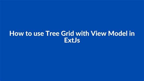 Extjs Tree Grid At Michael Harbour Blog