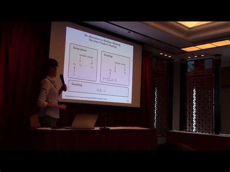 Conference Talks Talk Consolidating Inner Product Masking From Theiacr