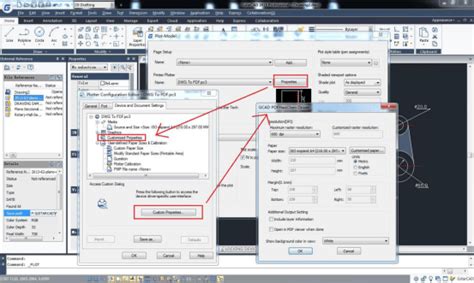 how to import and export pdf with cad system