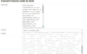 How To Translate Text To Morse Code Or Morse Code To Text Online H2S Media