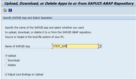 Disable Sap Gui Security Pop Up When Upload Ui5 Ap Sap Community