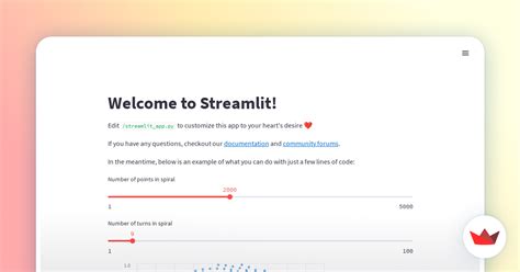 Streamlit App Streamlit