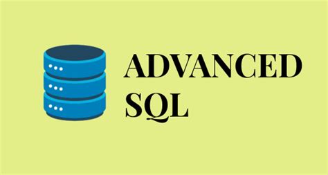 Advanced Sql Training Stalwart Learning