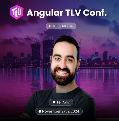 Angular Tlv Conference On Linkedin Meet Shahar Kazaz Frontend Infra Team Lead At Coralogix