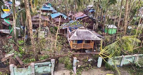 မိုခါမုန်တိုင်းဘေးကြုံနေရသည့် ရခိုင်ပြည်နယ်တွင် မြေမြှုပ်မိုင်းအန္တရာယ် စိုးရိမ်စရာ ဖြစ်နေ