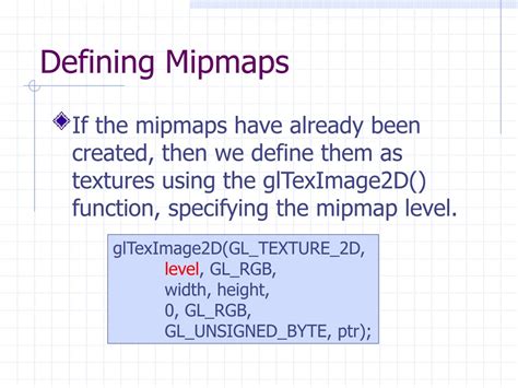 ppt mipmaps in opengl powerpoint presentation free download id 9119426