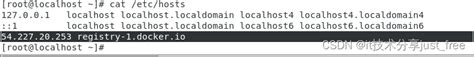 docker pull 报错 error response from daemon head 解决方法 csdn博客
