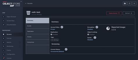How To Deploy Minio An Opensource Object Storage Solution Vultr Docs