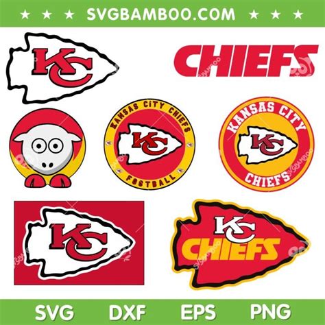Kansas City Chiefs Logo Svg Bundle Chiefs Football Logo