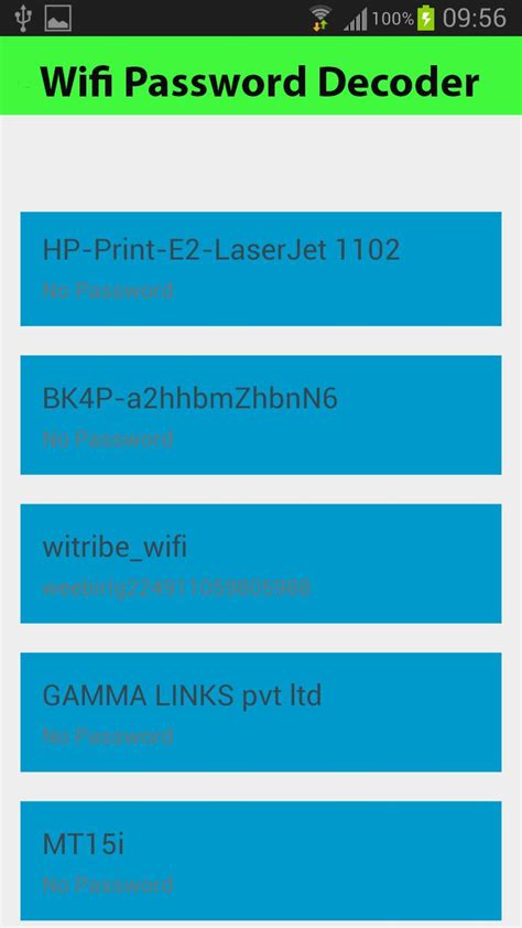 Wifi Password Decoder Apk Für Android Herunterladen