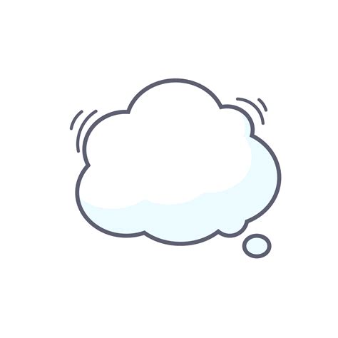 Hand Drawn Speech Bubble For Chatting Cartoon Characters 14615033 Png