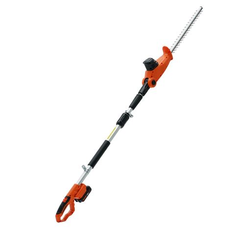 Vevor 20v Cordless Hedge Trimmer 18 Inch Double Edged Steel Blade