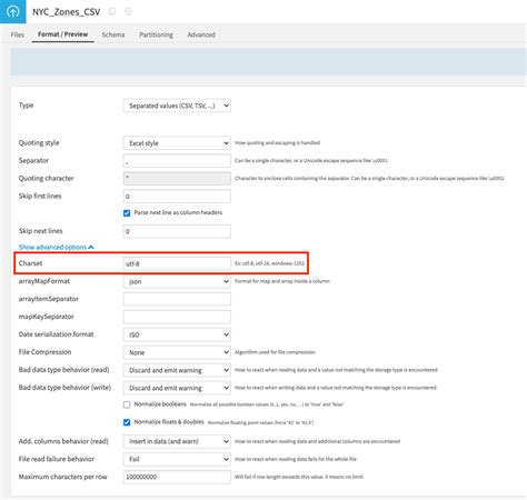 dataiku input recipe using encoding — dataiku community