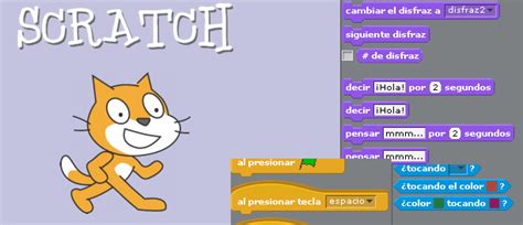 Scratch enseñando programación a los peques