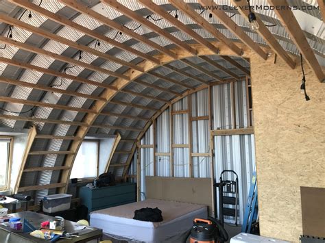 Inside Quonset Hut Homes Luxurious Quonset Hut In The Woods Mountain