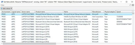 how to get network card properties using powershell improve scripting