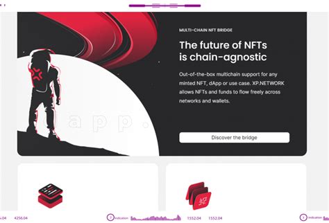 XP Network Multi Chain NFT Bridge Token And NFT Transfer DAPP EXPERT