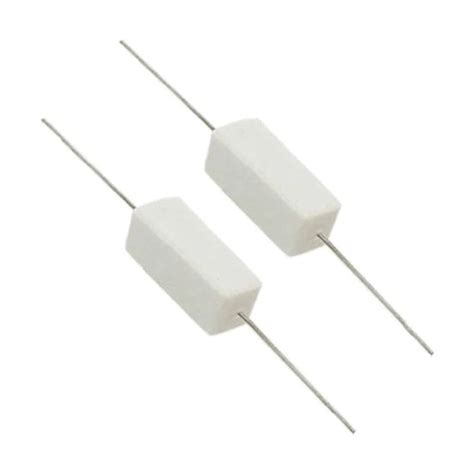 Weerstanden Draadgewonden 18e Ohm 5 Watt 1 Tolerantie 2 Stuks