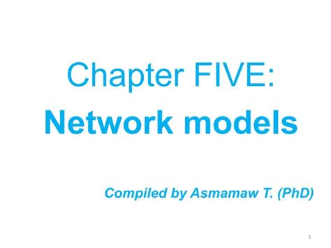 Cpm And Pert Network Diagram Pptx