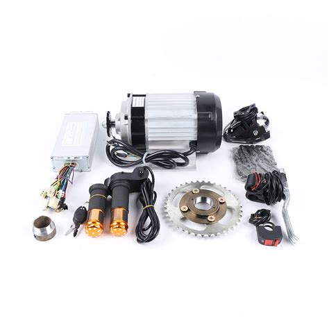 Buy V Electric Brushless Dc Motor Kit W Electric Brushless Geared Motor Diy Kit Bicycle