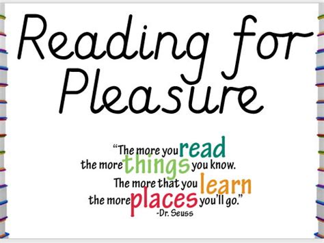 Reading for Pleasure - whole school overview | Teaching Resources