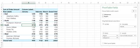 Excel Pivot Tables Quick Guide