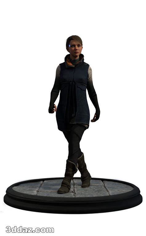 Kara Detroit Become Human Daz G8f V10 Daz资源 免费daz模型下载 Daz我要资源网