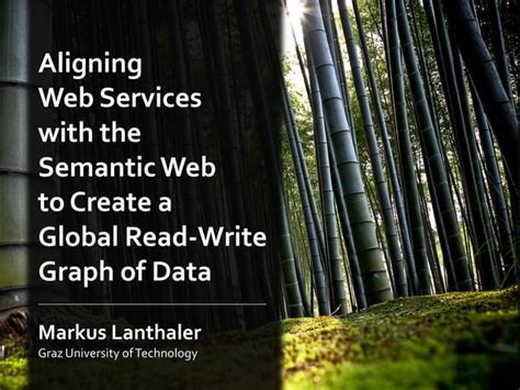 aligning web services with the semantic web to create a global read