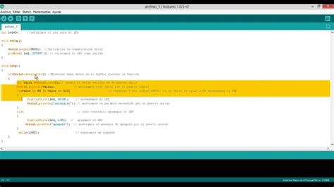Encender Y Apagar Un LED Desde El Computador Con Arduino Nano YouTube