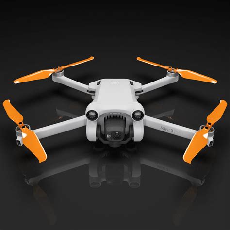 Dji Mini 3 Pro 4 Pro Stealth Upgrade Propellers X4 Orange