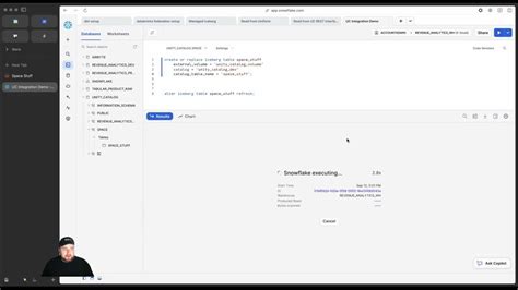 Reading Unity Catalog Tables In Snowflake Youtube