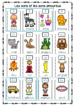 Affiche des sons complexes aide mémoire by Apprendre Ensemble TPT