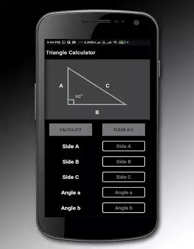 Right Angled Triangle Calculator And Solver Online Game With Uptoplay