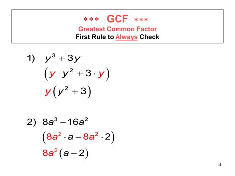 Complete Factoring Rules In Grade 8 Mathppt
