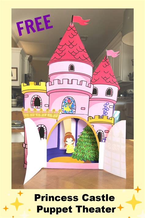 DIY Princess Puppet Theater The Activity Mom