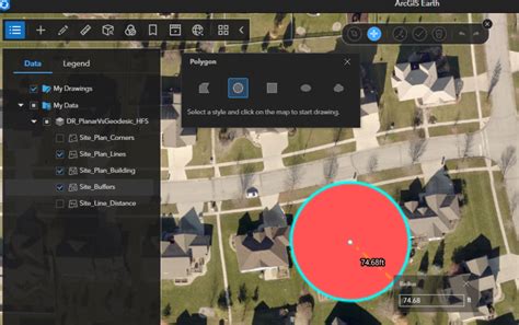 Capability To Draw Circle Esri Community