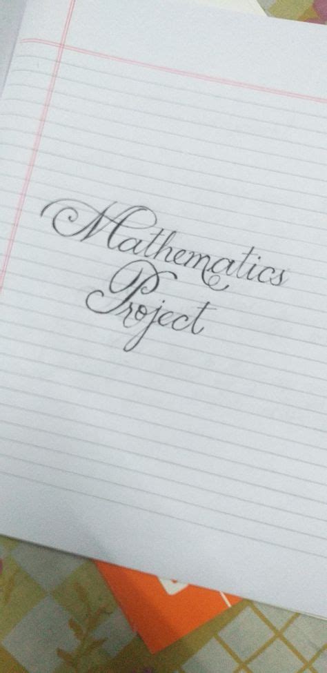 Maths In Calligraphy