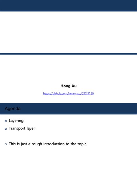 Lec17 Net Pdf Transmission Control Protocol Port Computer Networking